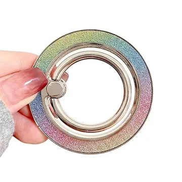 GLITTER MAGSAFE FIDGET RING STAND - RAINBOW
