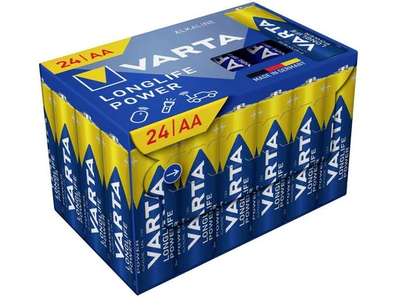 Varta Alkalna baterija Longlife power LR6 cube 24/1