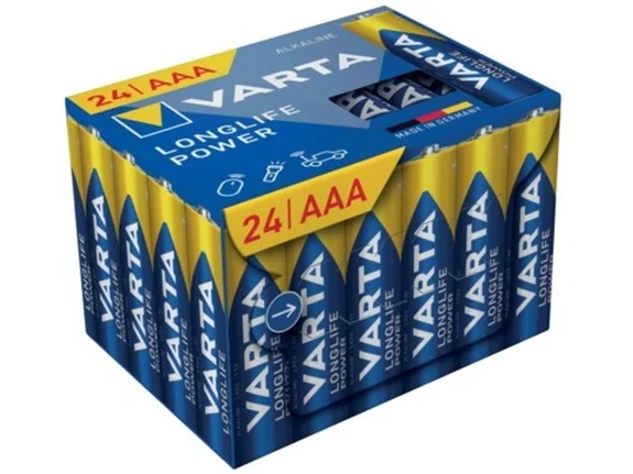 Varta Alkalna baterija Longlife power LR03 cube 24/1