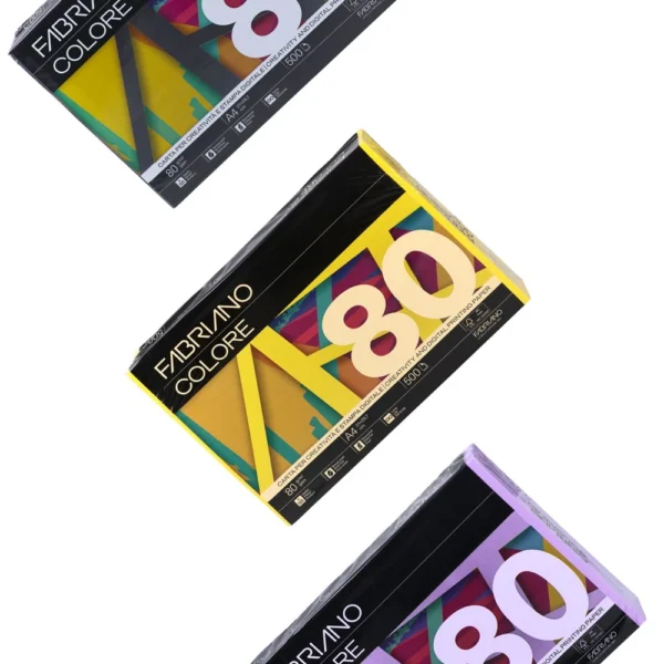Fabriano Colore, fotokopir papir, u boji, A4, 80gr., 500 listova – odaberite boj