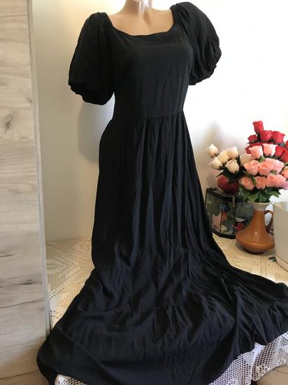 Nova XLS crna haljina sa karnerom M/L