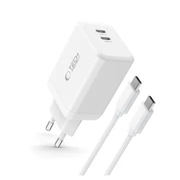 TECH-PROTECT 45W GAN USB-C CHARGER - IPHONE 17 PRO MAX, AIR, IPAD PRO 13 2025