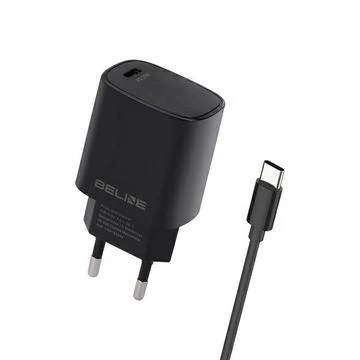 BELINE PD 3.0 USB-C CHARGING SET - 20W - BLACK