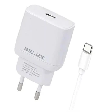 BELINE PD 3.0 USB-C GAN CHARGER - 30W - WHITE