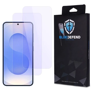 SAMSUNG GALAXY S25 BLUEDEFEND ANTI-BLUE LIGHT TEMPERED GLASS SCREEN PROTECTOR - 2 PCS.