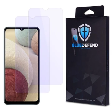 SAMSUNG GALAXY A12 BLUEDEFEND ANTI-BLUE LIGHT TEMPERED GLASS SCREEN PROTECTOR - 2 PCS.