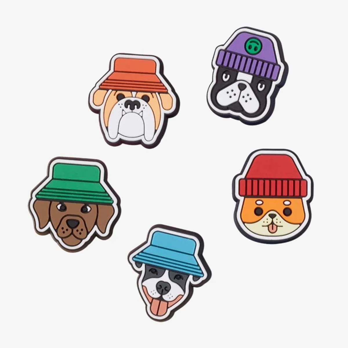 crocs ukras dogs in hats 5 pack