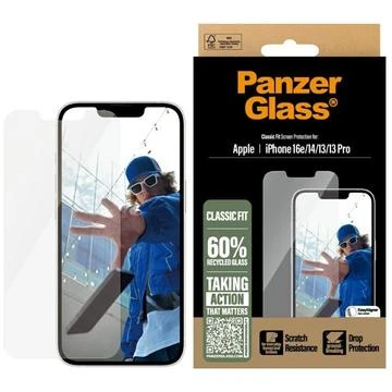 IPHONE 17E/16E/14/13 PRO/13 PANZERGLASS CLASSIC FIT ZAŠTITNO STAKLO - 9H