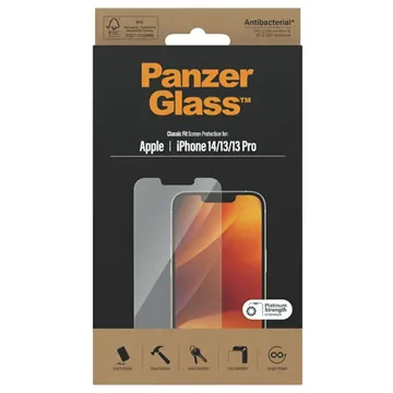 PANZERGLASS CLASSIC FIT IPHONE 13/13 PRO/14 ZAŠTITNO STAKLO - 9H