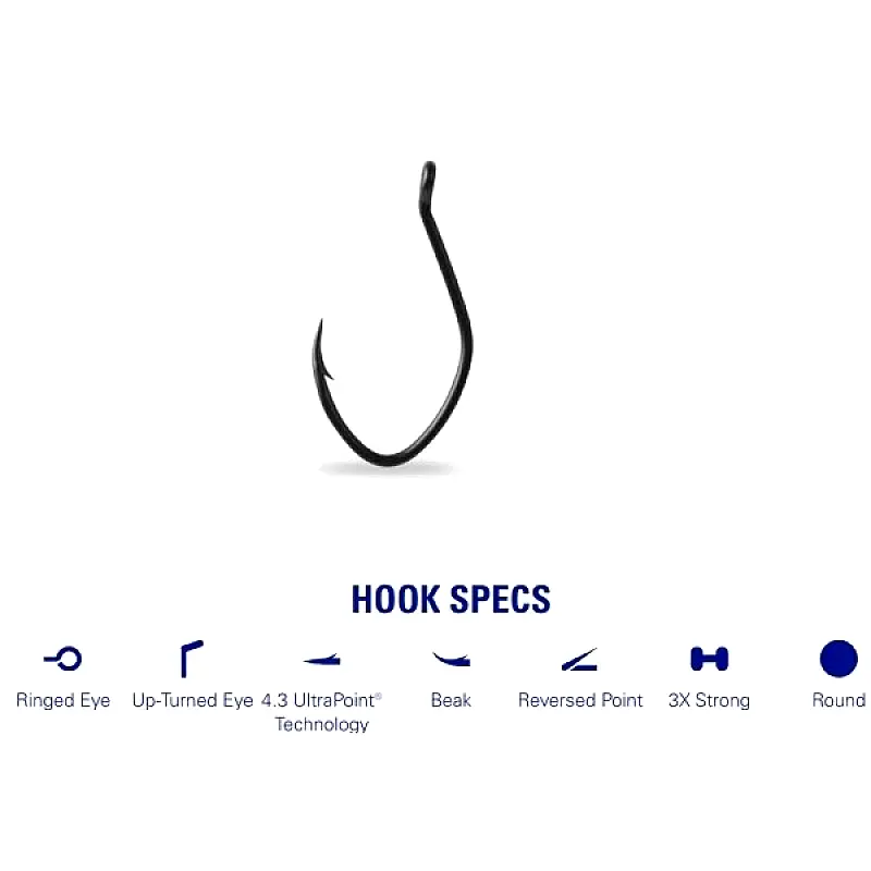 MUSTAD SKIPPY CATFISH 412NP 1/0 (1MU-412NP-BN-1/0)
