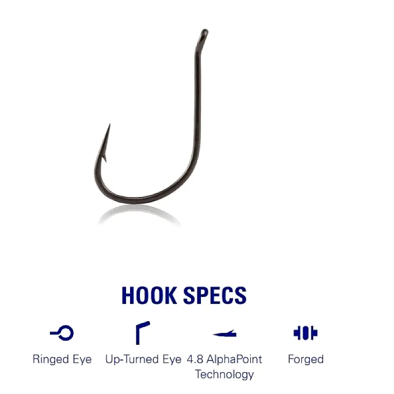 MUSTAD WORMER 10301 1/0 - TITAN X -10kom (1MU-10301AP-TX-1/0)