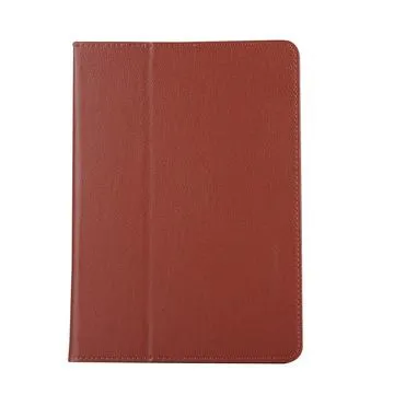 IPAD 9.7 (2017/2018) ELEGANT FOLIO CASE WITH STAND - BROWN