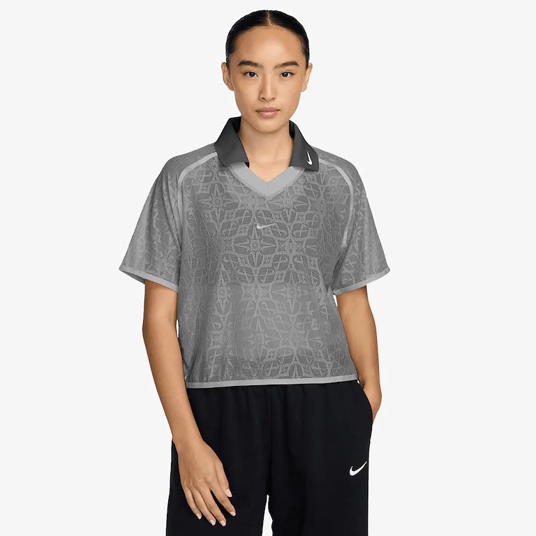 nike majica w nk lace street polo jsy