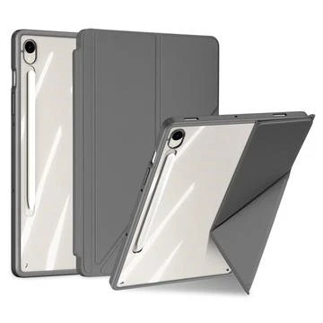 SAMSUNG GALAXY TAB S10 FE/S9 FE/S9 DUX DUCIS MAGI DETACHABLE 2-IN-1 FOLIO CASE - GREY