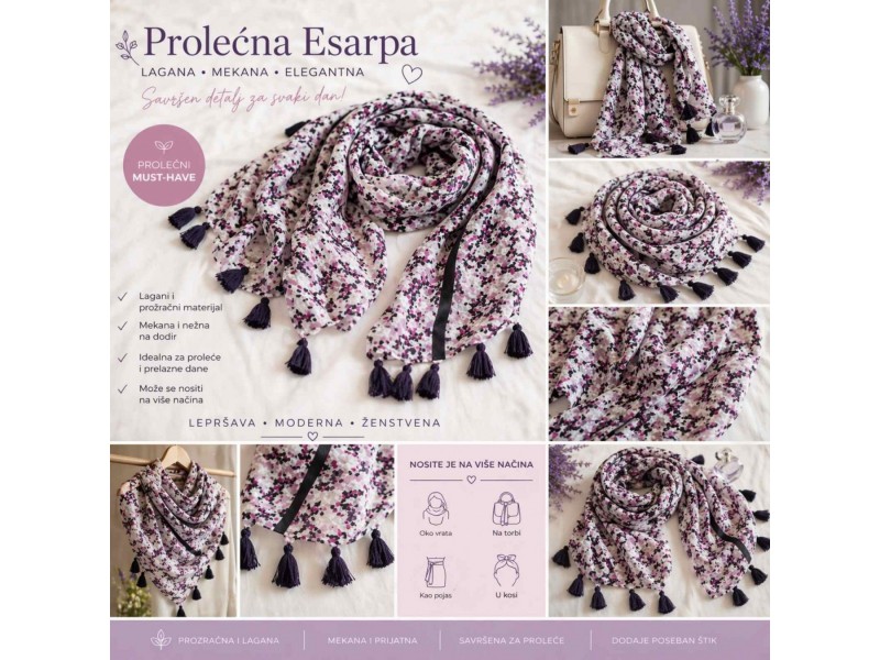 Prolecni MUST - HAVE marama
