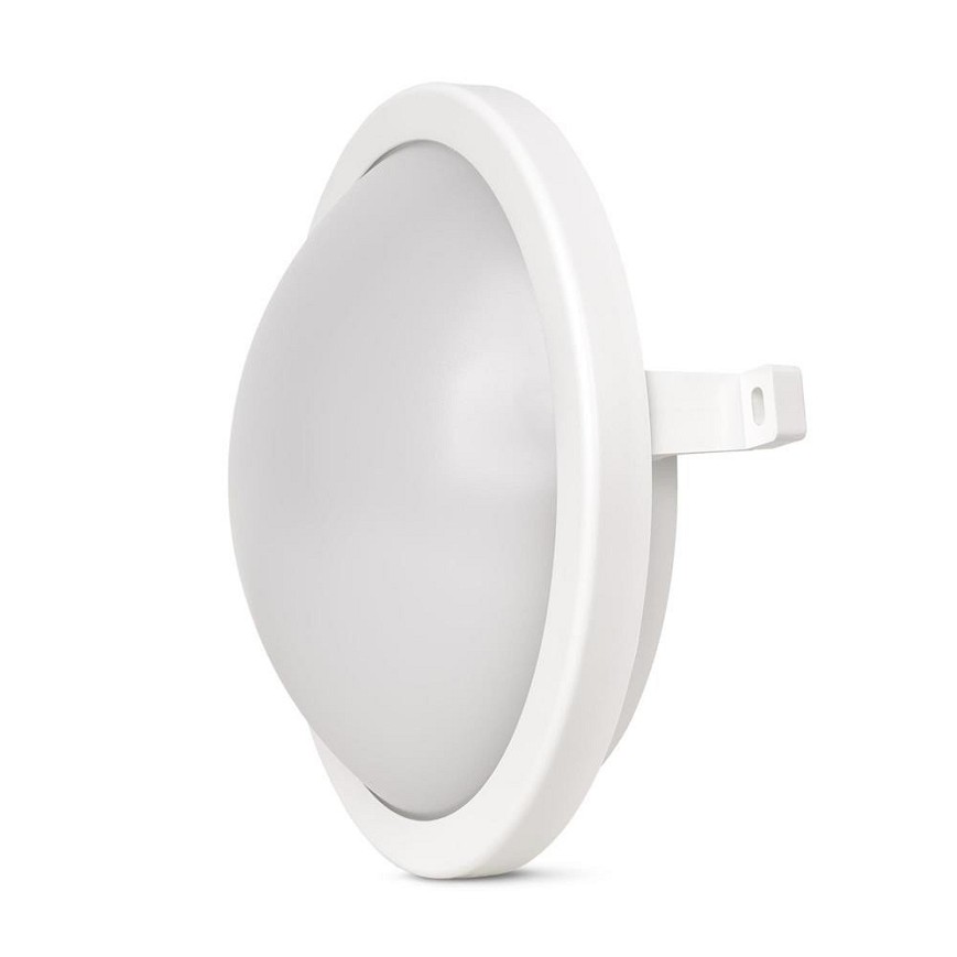 LED plafonjera Saturn okrugla IP54 12W NW 4000K bela