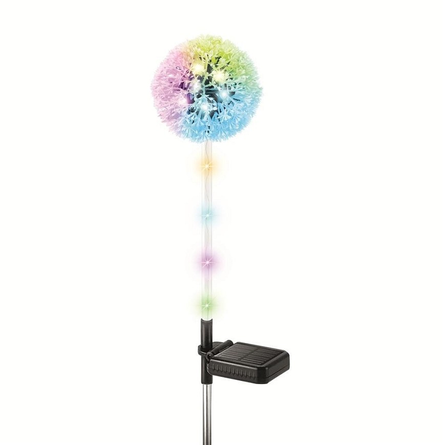 Bastenska lampa solarna multicolor LED 720mm maslacak