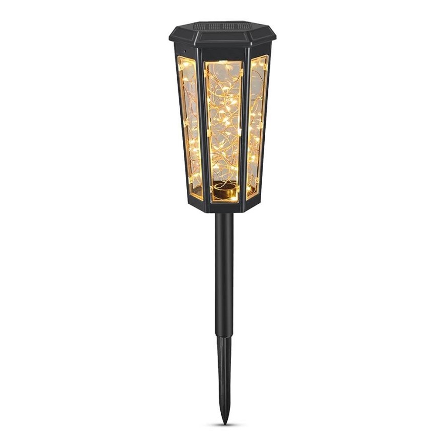 Bastenska lampa solarna WW 470mm ubodna 50 Micro LED