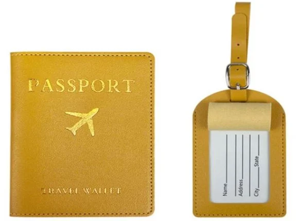 Shopito Futrola za pasoš + tag za kofer Avion