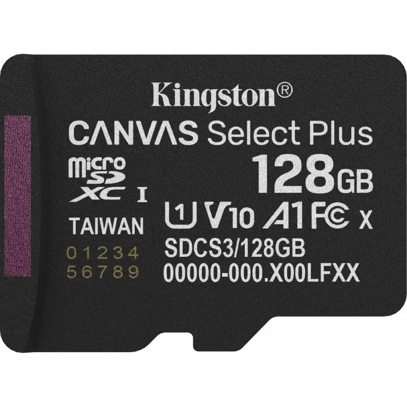 Kingston 128GB microSDXC Canvas Select Plus Gen3 memorijska kartica SDCS3/128GBSP