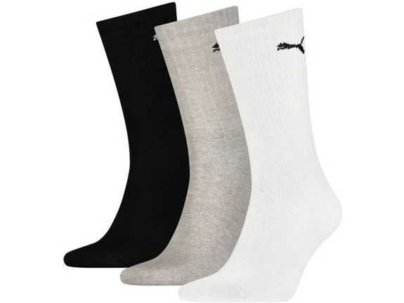 Puma Muške sportske čarape Sport Crew Lightweight 3P