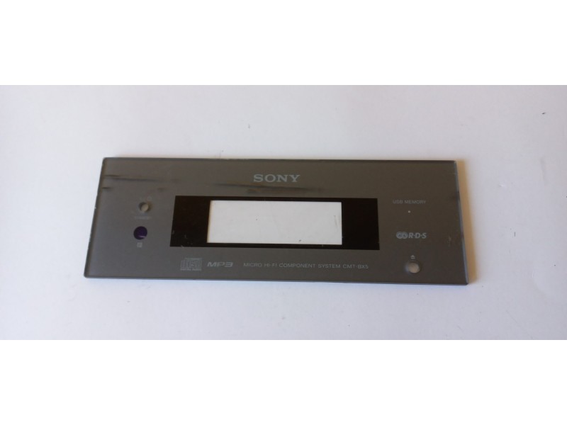 Sony CMT-BX5 display zaštitnik 199x68 mm