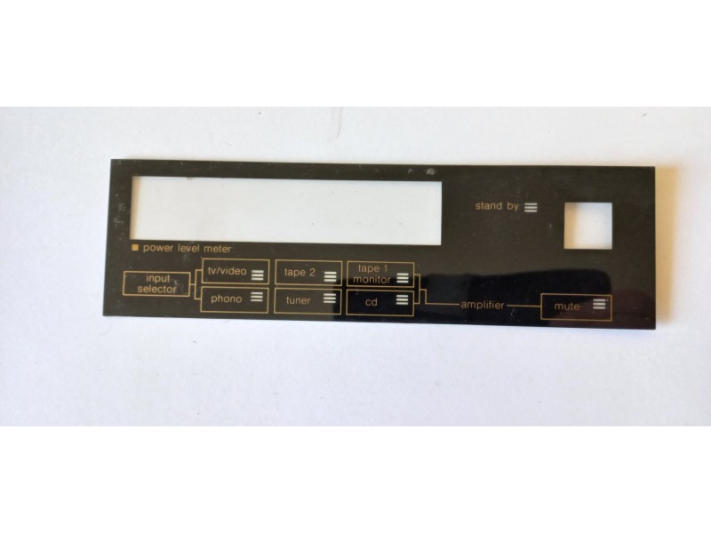 Pojačalo, risiver display zaštitnik 180x53 mm