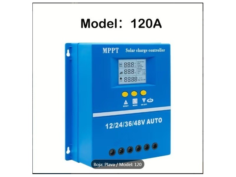 MPPT Solarni Kontroler Punjenja 120A
