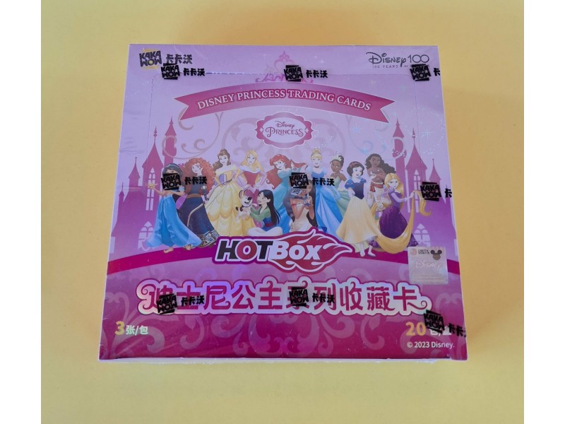 Kutija sa karticama * Disney Princess Hot Box Kakawow