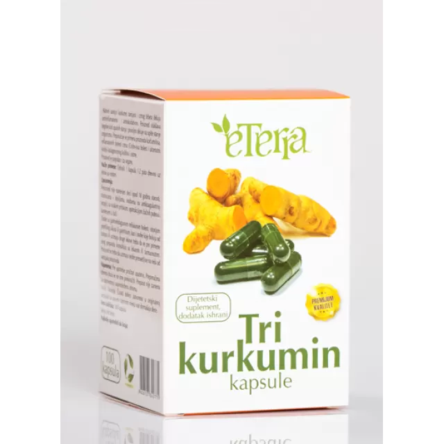 Trikurkumin kapsule 100kapsula