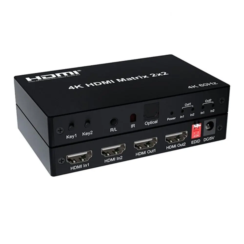 KETTZ HM-K252 HDMI Matrix 2x2