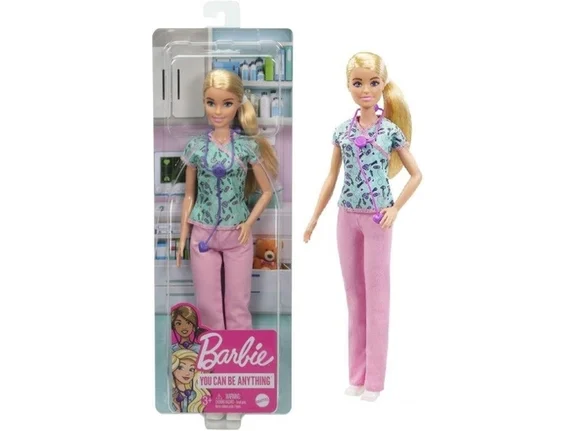 Barbie Lutka Medicinska sestra Nurse GTW39