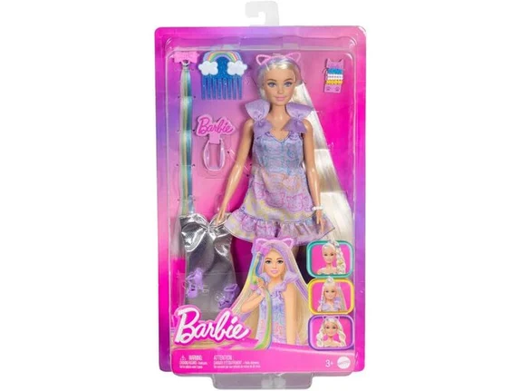 Mattel Set Barbie sa dugom kosom i aksesoarima