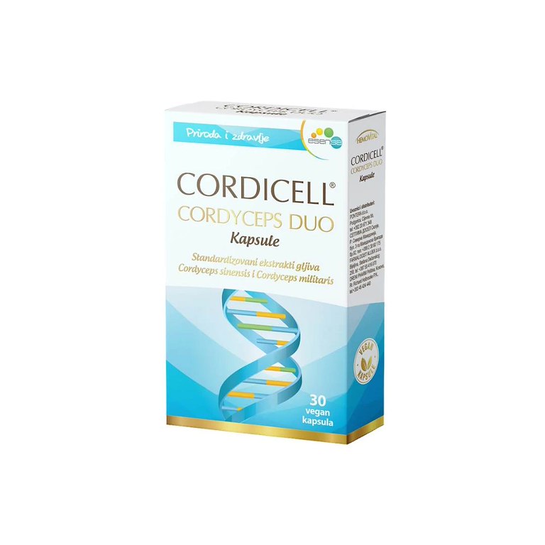 CORDICELL® CORDYCEPS DUO 30 Kapsula za Snagu i Vitalnost