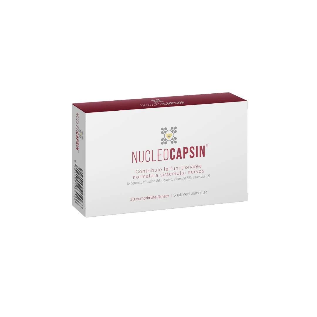 NUCLEOCAPSIN 30 Tableta za Ciljanu Podršku Oštećenim Nervima; Trnjenje; Peckanje; Bol