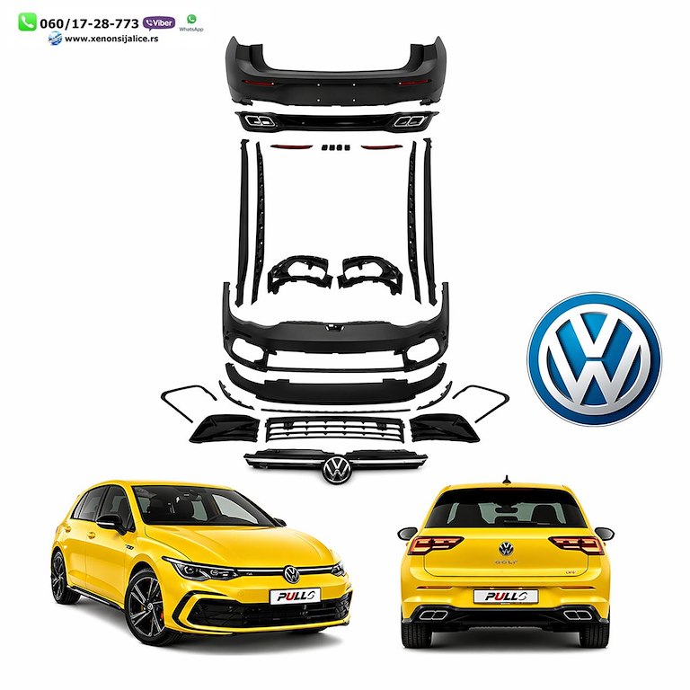 VW GOLF 8 U 8.5 BODY KIT R