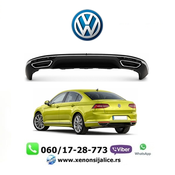 VW PASSAT B8 ZADNJI BODY KIT R LINE