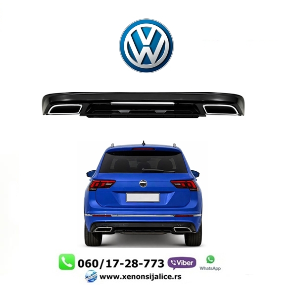 VW TIGUAN ZADNJI BODY KIT R LINE 16-22