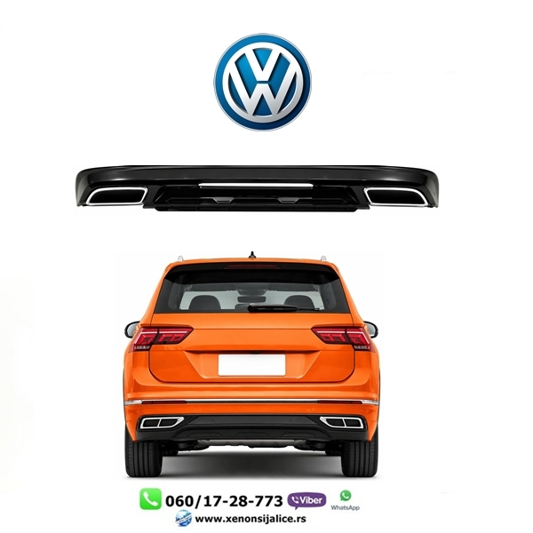 VW TIGUAN ZADNJI BODY KIT R LINE 22-25