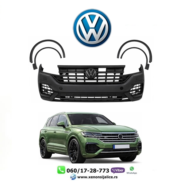 VW TOUAREG PREDNJI BODY KIT R LINE 18-23
