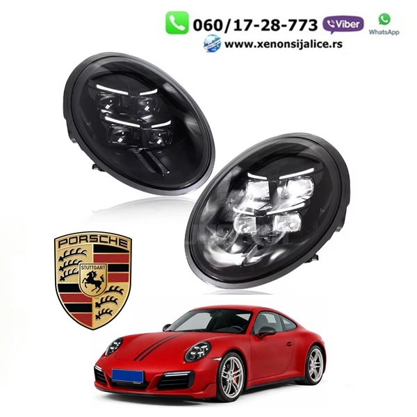 PORSCHE CARERRA 911 LED FAROVI 12-19