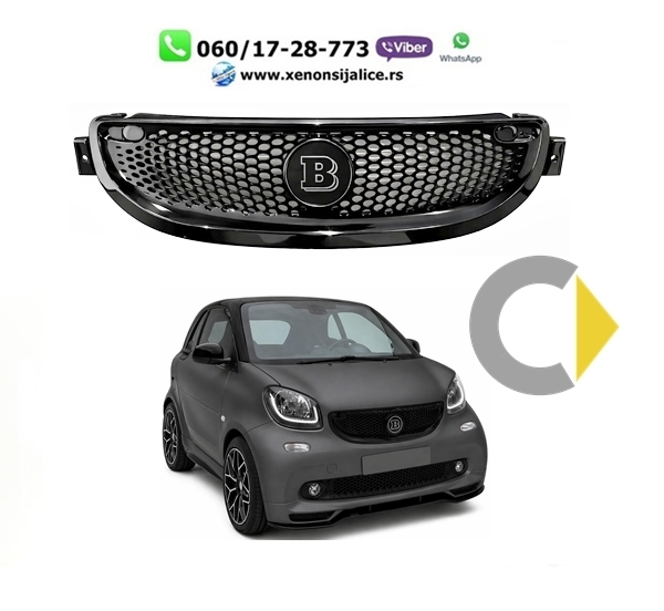 SMART 453 MASKA BRABUS