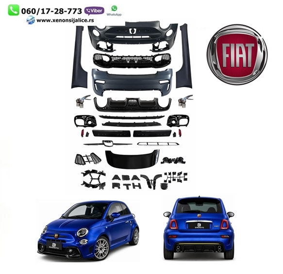 FIAT 500 BODY KIT 07-25 ABARTH