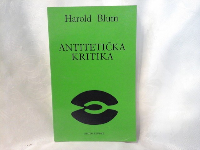 Antitetička kritika Harold Blum