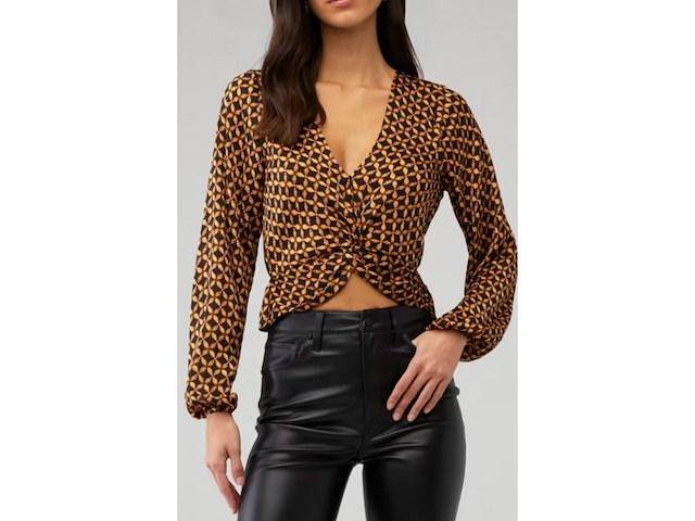 COSTES STUDIO Regency Saten Bluza – XXL