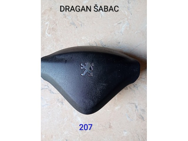 PEUGEOT 207 air bag