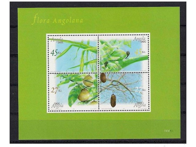 cf Angola 2004. Flora Bl.109 MNH**