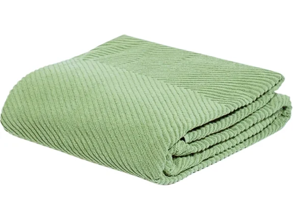 DekorDom Frotir prekrivač zig zag Grande Mint