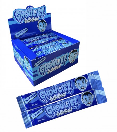 Ghouliez sour chew blueberry 28g (72/1)