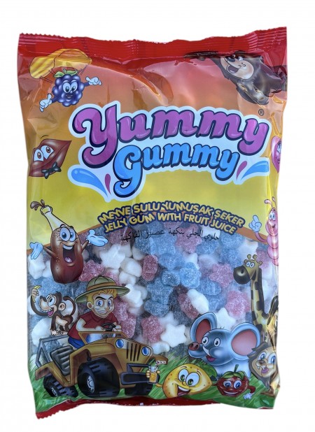 Yummy gummy gumene bombone 1kg šećerne zvezdice